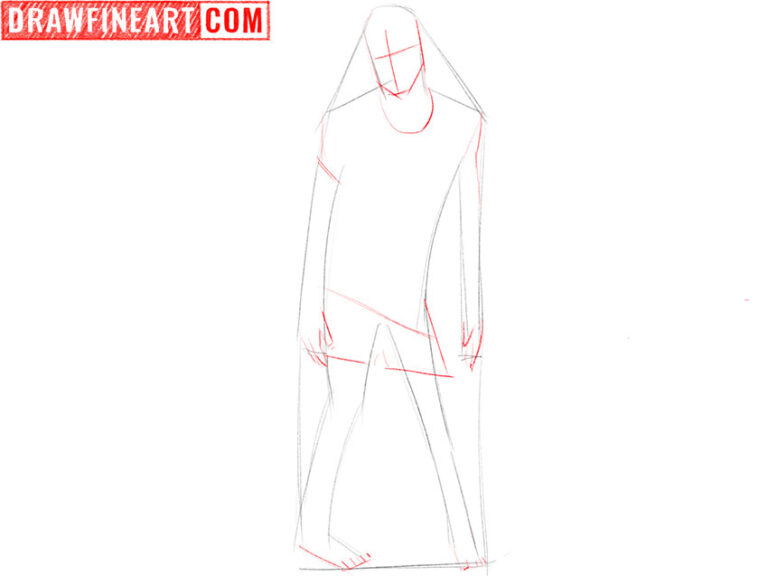 How to Draw a Zombie - Draw Fine Art