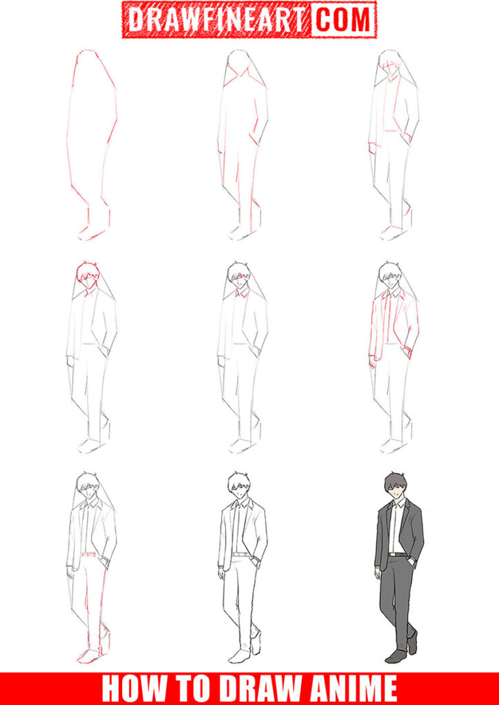 How to Draw Anime - Draw Fine Art