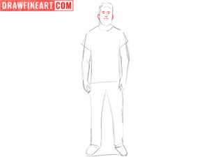 How to Draw a Man - Draw Fine Art