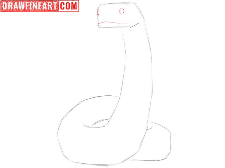 How to Draw a Snake - Draw Fine Art