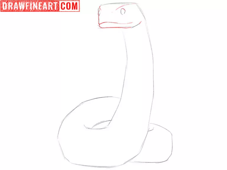 How to Draw a Snake - Draw Fine Art
