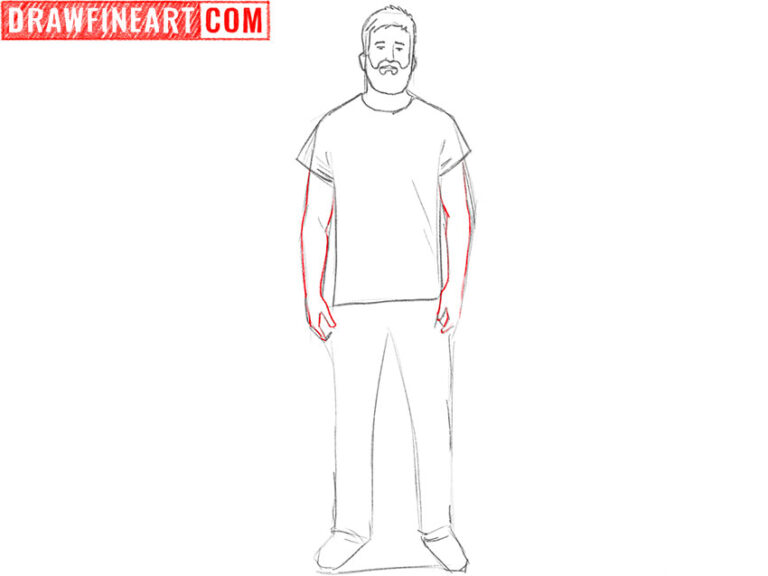 How to Draw a Man - Draw Fine Art