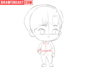 How to Draw a Chibi Boy - Draw Fine Art