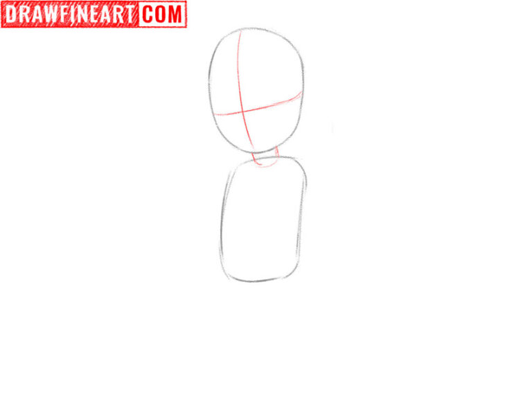 How to Draw a Chibi Man - Draw Fine Art
