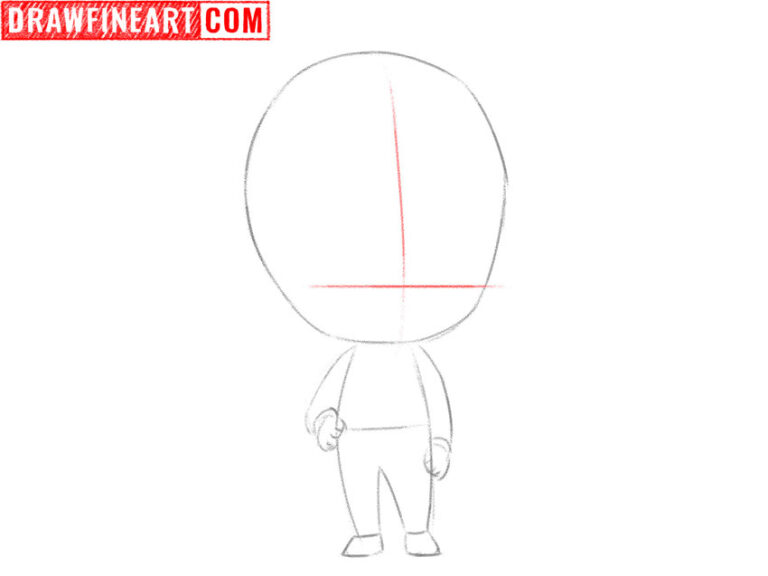How to Draw a Chibi Boy - Draw Fine Art