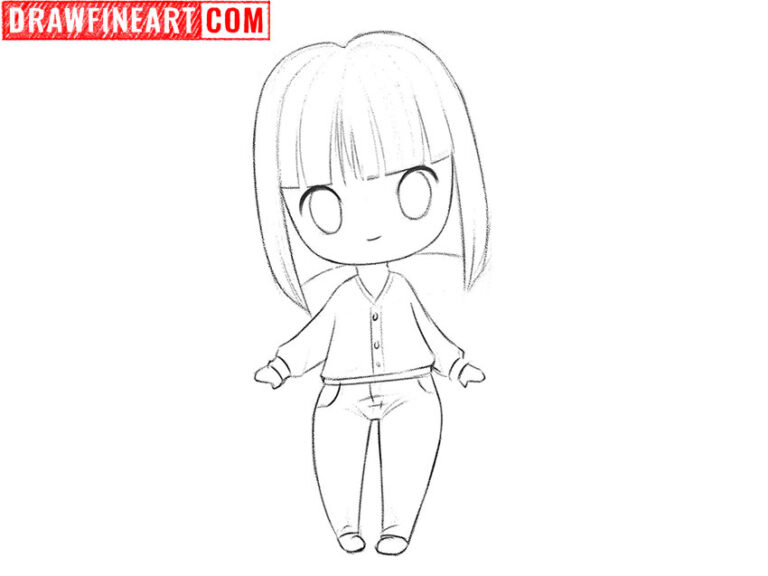How to Draw a Chibi Character - Draw Fine Art