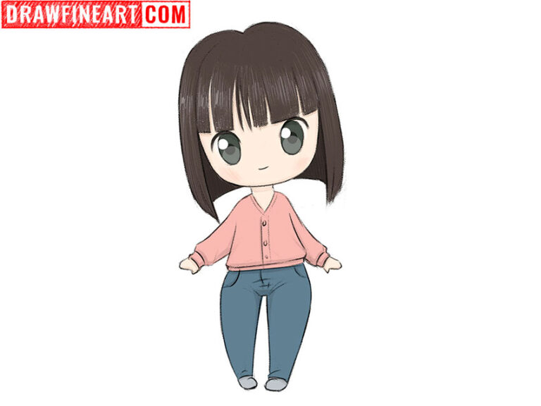 How to Draw a Chibi Character - Draw Fine Art