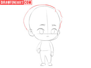 How to Draw a Chibi Boy - Draw Fine Art